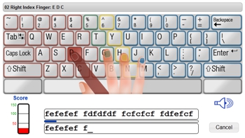 One Handed Typing Training